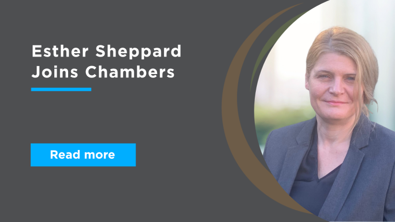 Esther Sheppard Joins Chambers' Civil Team - Cornwall Street Barristers