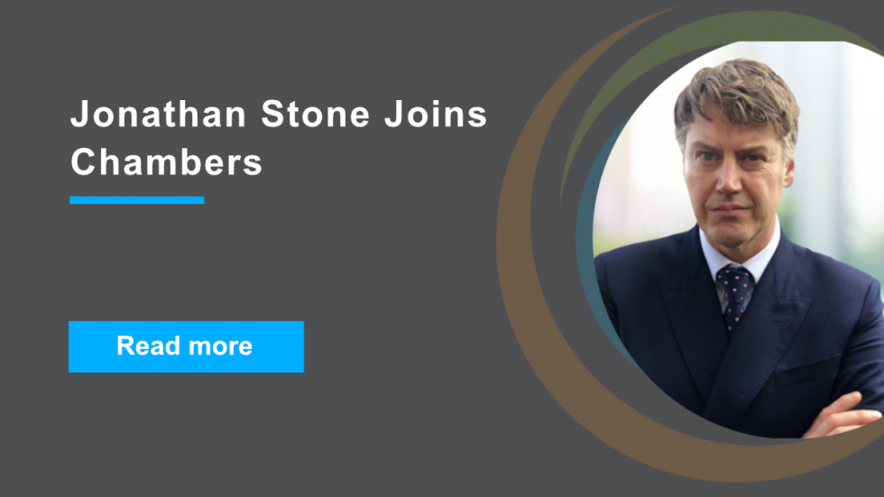 Jonathan Stone Joins Chambers' Criminal Team - Cornwall Street Barristers
